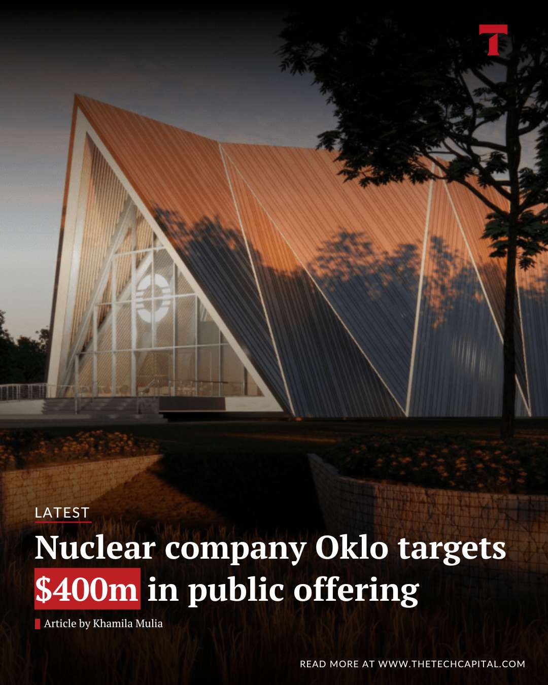 Nuclear company Oklo targets $400 million in public offering - The Tech Capital
