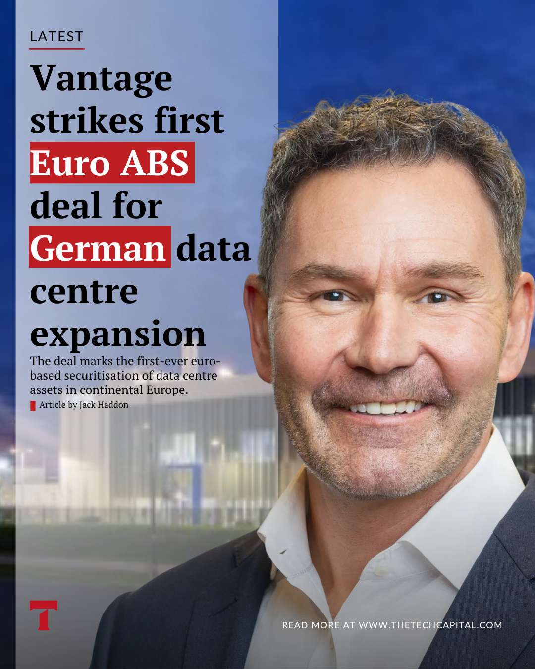 Vantage strikes first Euro ABS deal for German data centre expansion - The Tech Capital