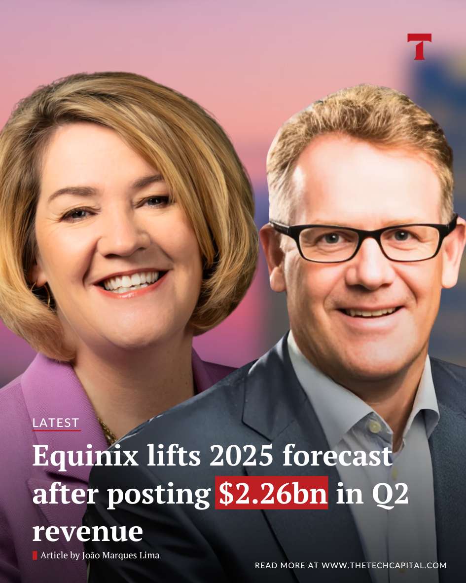 Equinix lifts 2025 forecast after posting $2.26 billion in Q2 revenue ...